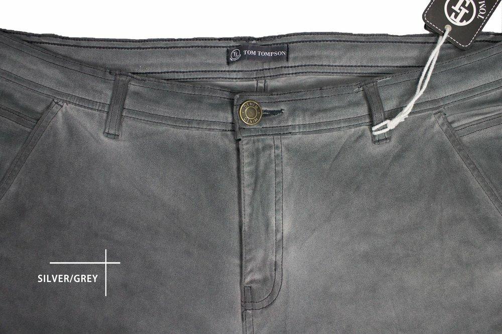 Tompson Cargo Pants Silver/Grey – Reuben F Scarf